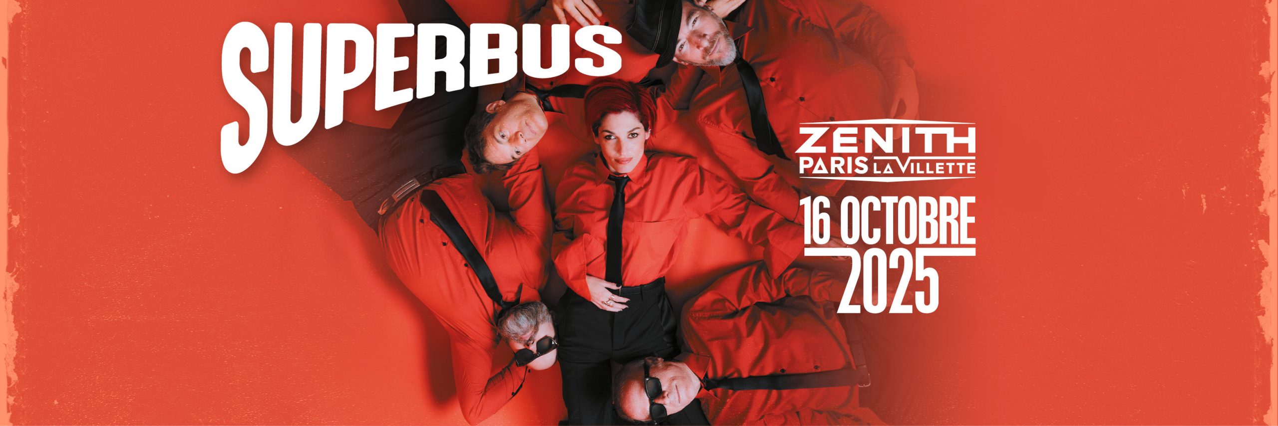 Superbus au Zénith de Paris en 2025 ! - We Love Superbus